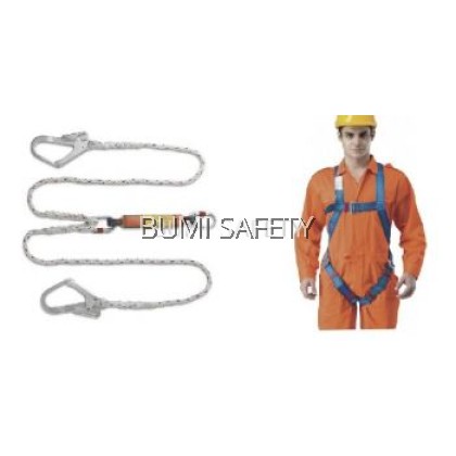 Proguard Full Body Harness Double Lanyard SIRIM