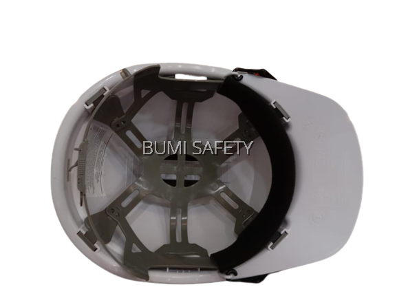 3M M-601S Slide-Lock Safety Helmet White