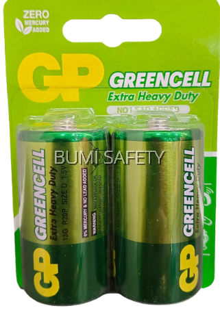 GP Greencell Battery Size D