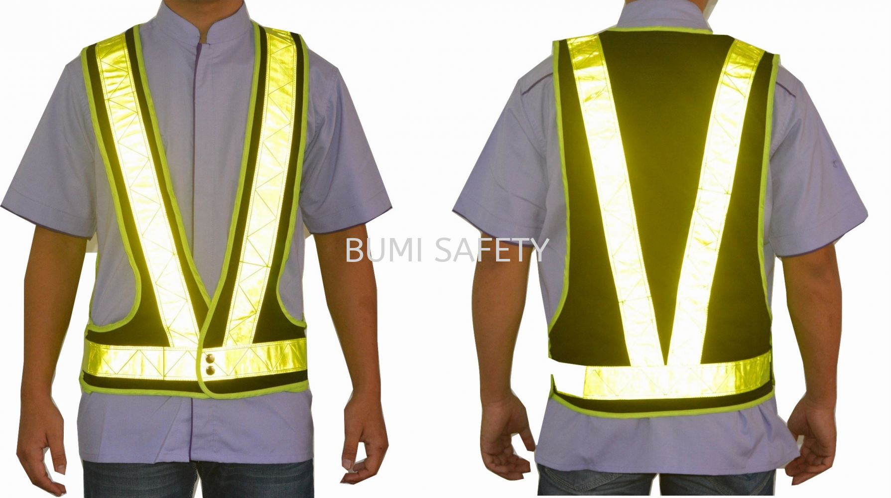 Safety Vest V-shaped Executive - Black