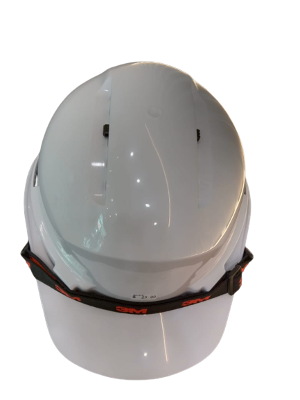 3M M-601S Slide-Lock Safety Helmet White