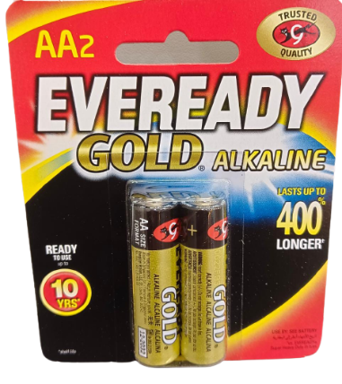 Eveready Gold Alkaline Battery AA
